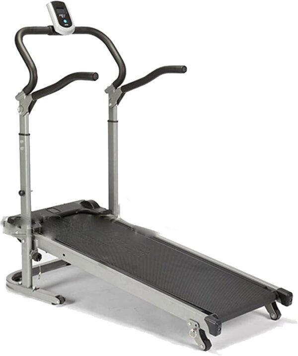 Treadmills Shock-Absorbing Mechanical Treadmill Raised and Lowered with ...